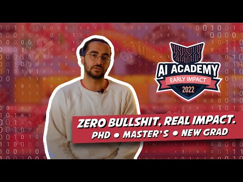 EARLY IMPACT: THIS IS AI | MASTER'S - PHD - NEW GRAD