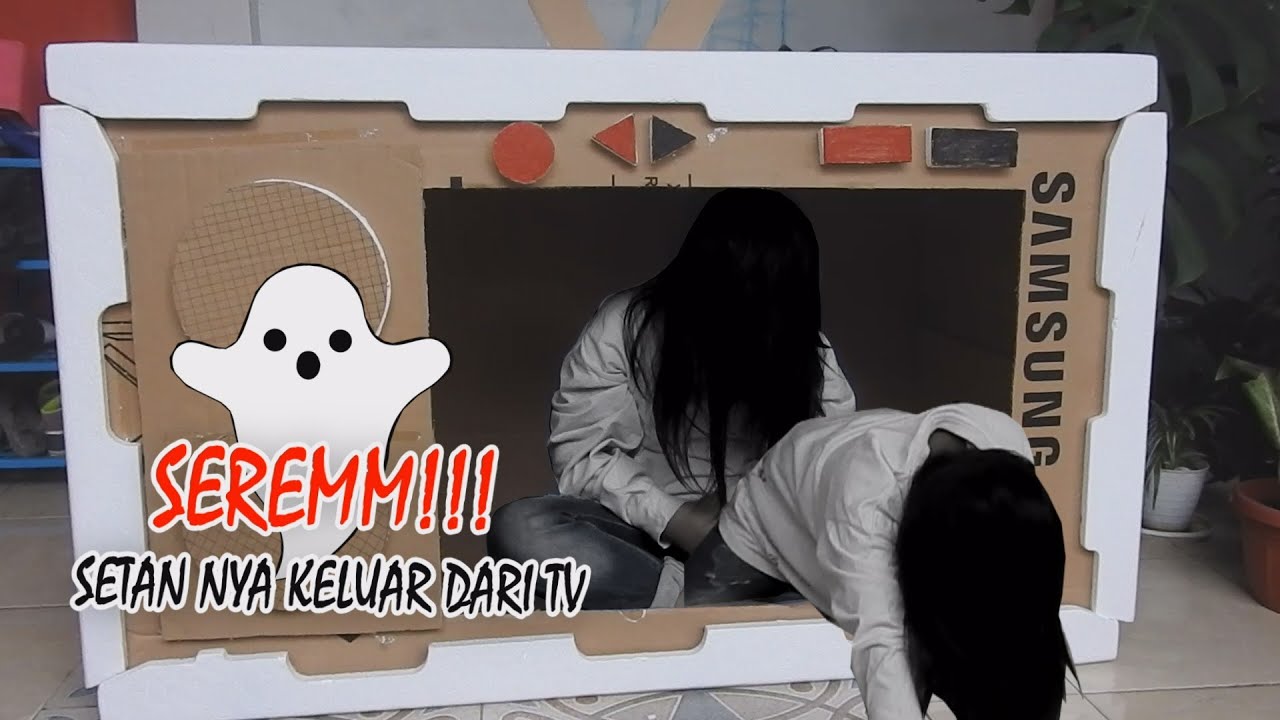 Drama Kardus TV Raksasa || BIKIN MERINDING!! - YouTube