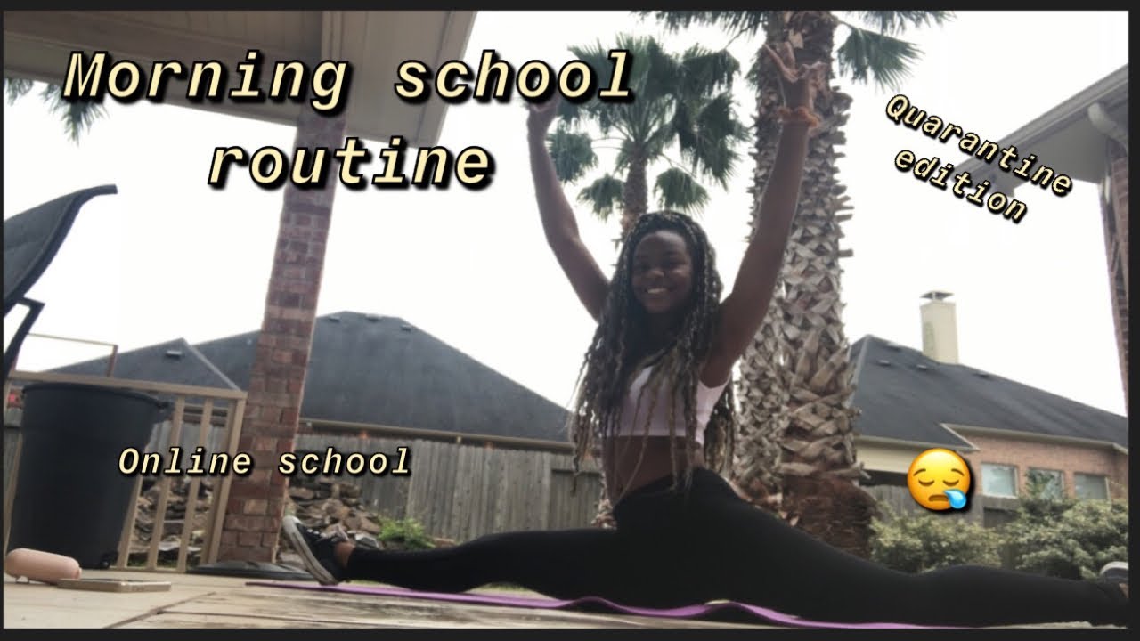 School morning routine | Quarantine Edition 😪🤢 - YouTube
