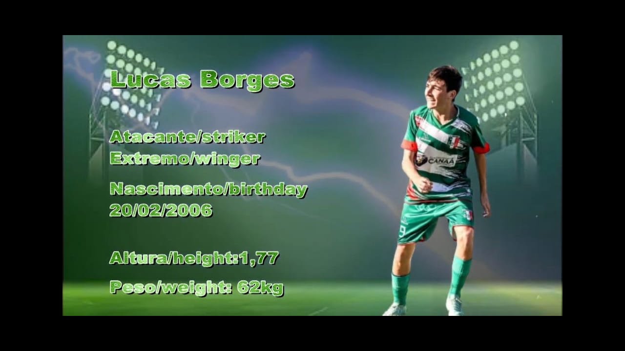 Lucas Borges de Freitas- Atacante central/ Extremo- 2006 - YouTube