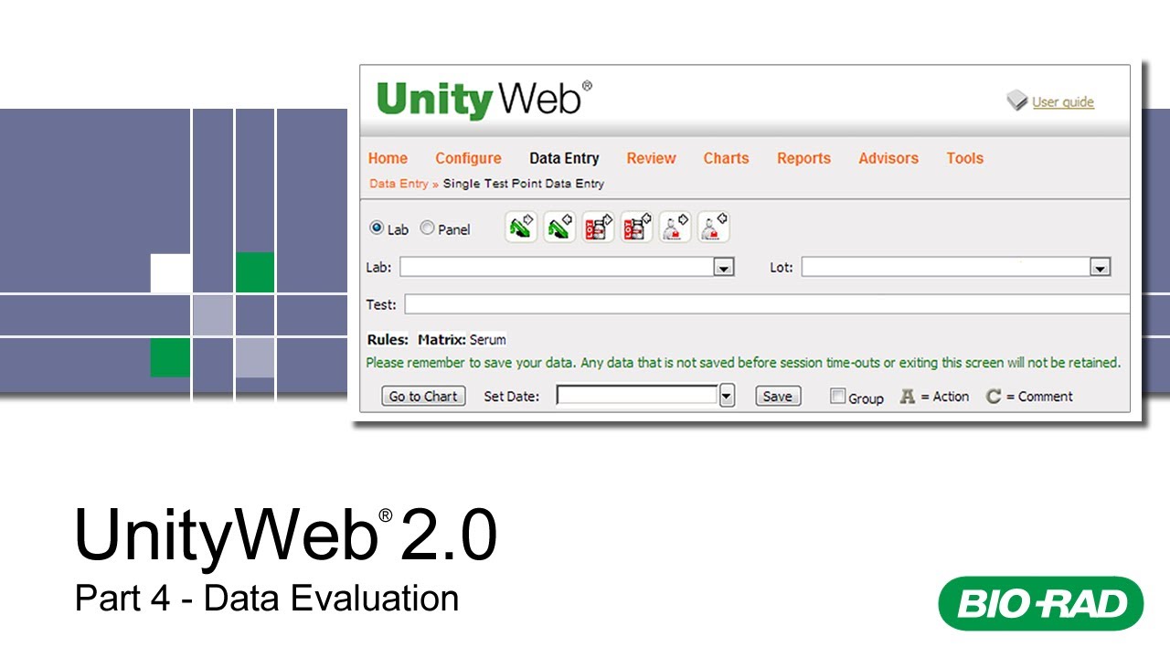 Bio-Rad UnityWeb 2.0 Training - Part 4 - Data Evaluation - YouTube