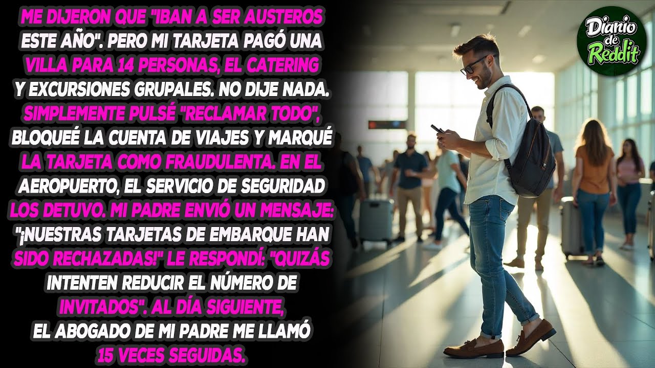 Me dijeron que este año iban a "apretarse el cinturón". Pero mi tarjeta ...