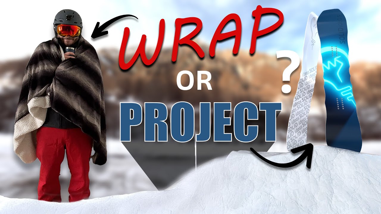 Snowboard Followup - Wrap or Project in SOLIDWORKS? - YouTube