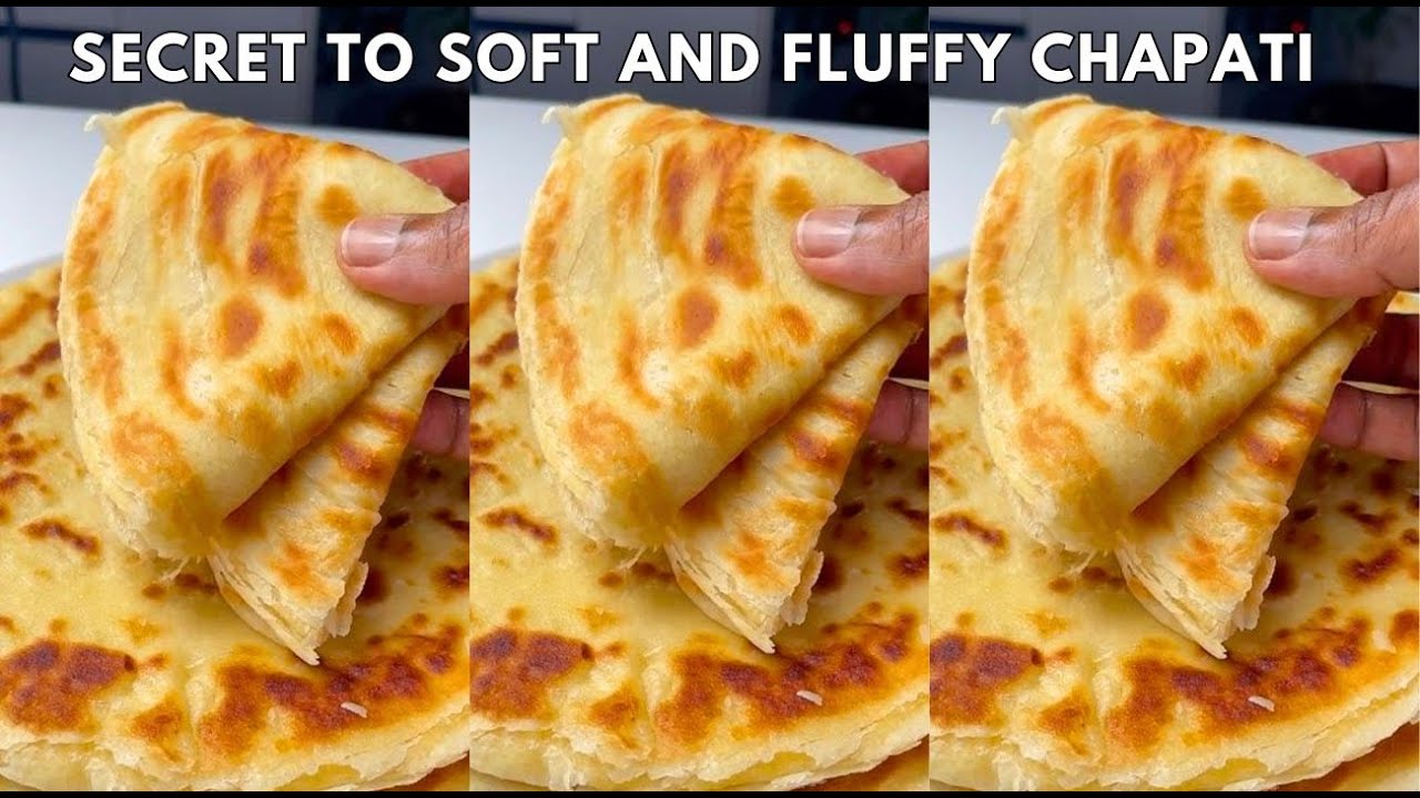 Soft and Fluffy Chapati, I wish I knew this Easy recipe before! - YouTube