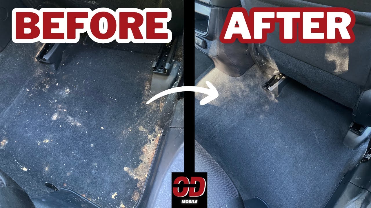 Seat Shampoo and Stain Removal for Car Seats - Wayne, PA - YouTube