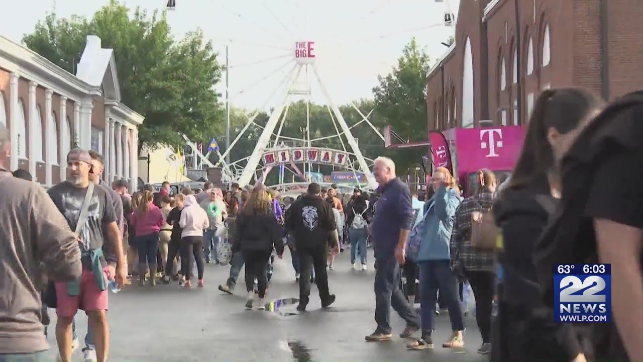 The Big E prepares for busy Sunday after record breaking Saturday - YouTube