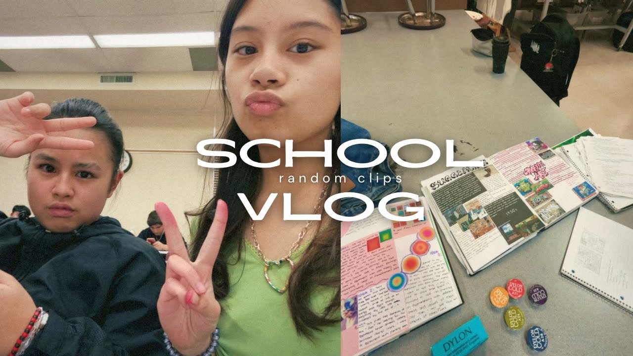 SCHOOL VLOGS ARE BACK! | weekly vlog | school clips - YouTube