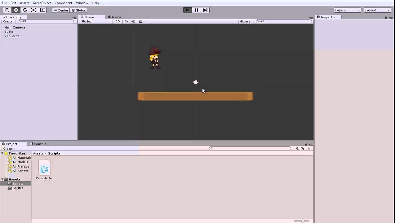 Script Mover Y Saltar Personaje Unity 5 - YouTube