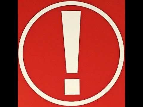 Youtube Red Exclamation Mark 2015! - YouTube