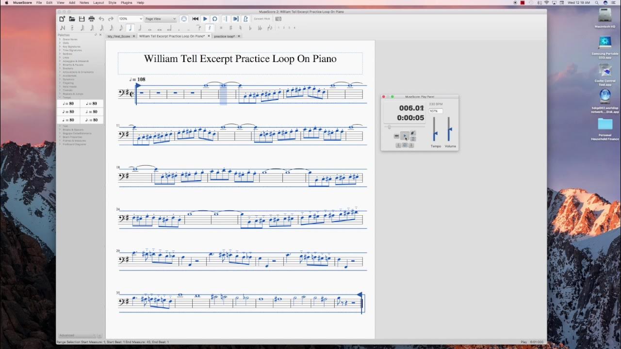 MuseScore Practice Loop Tutorial - YouTube