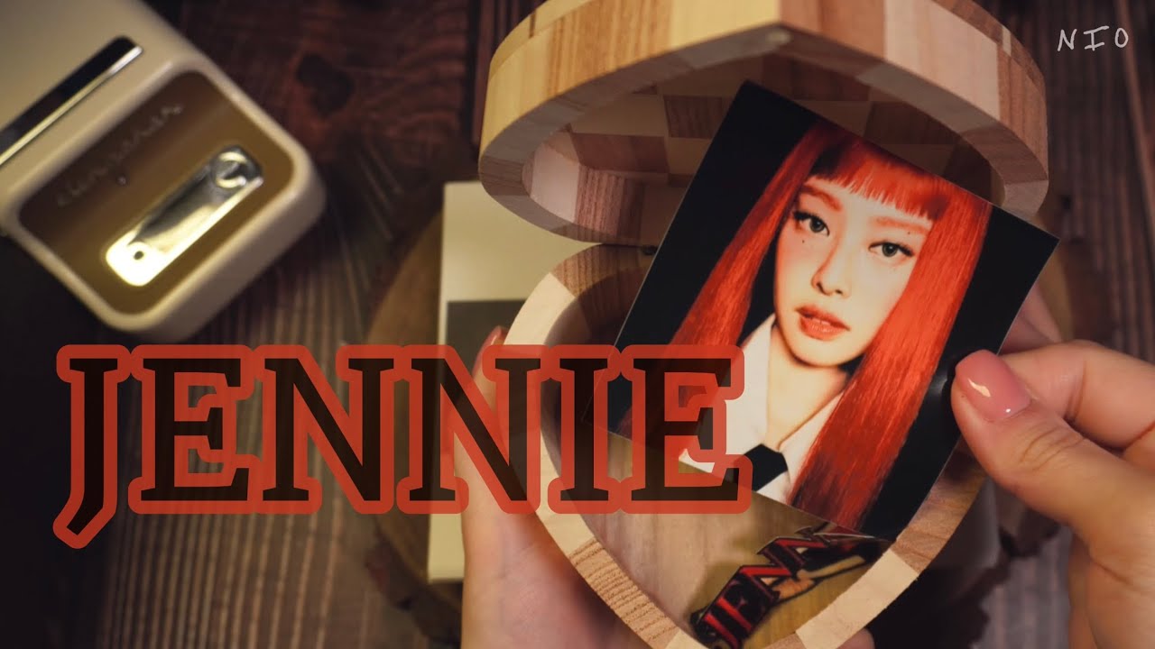 ASMR 블랙핑크 제니 다꾸 blackpink jennie 🌹 | journaling | scrapbooking ...