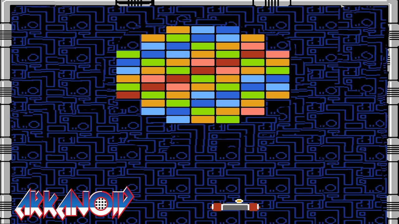 Arkanoid (1986) PC Gameplay | NES Games | Old Games [4K/60FPS] - YouTube
