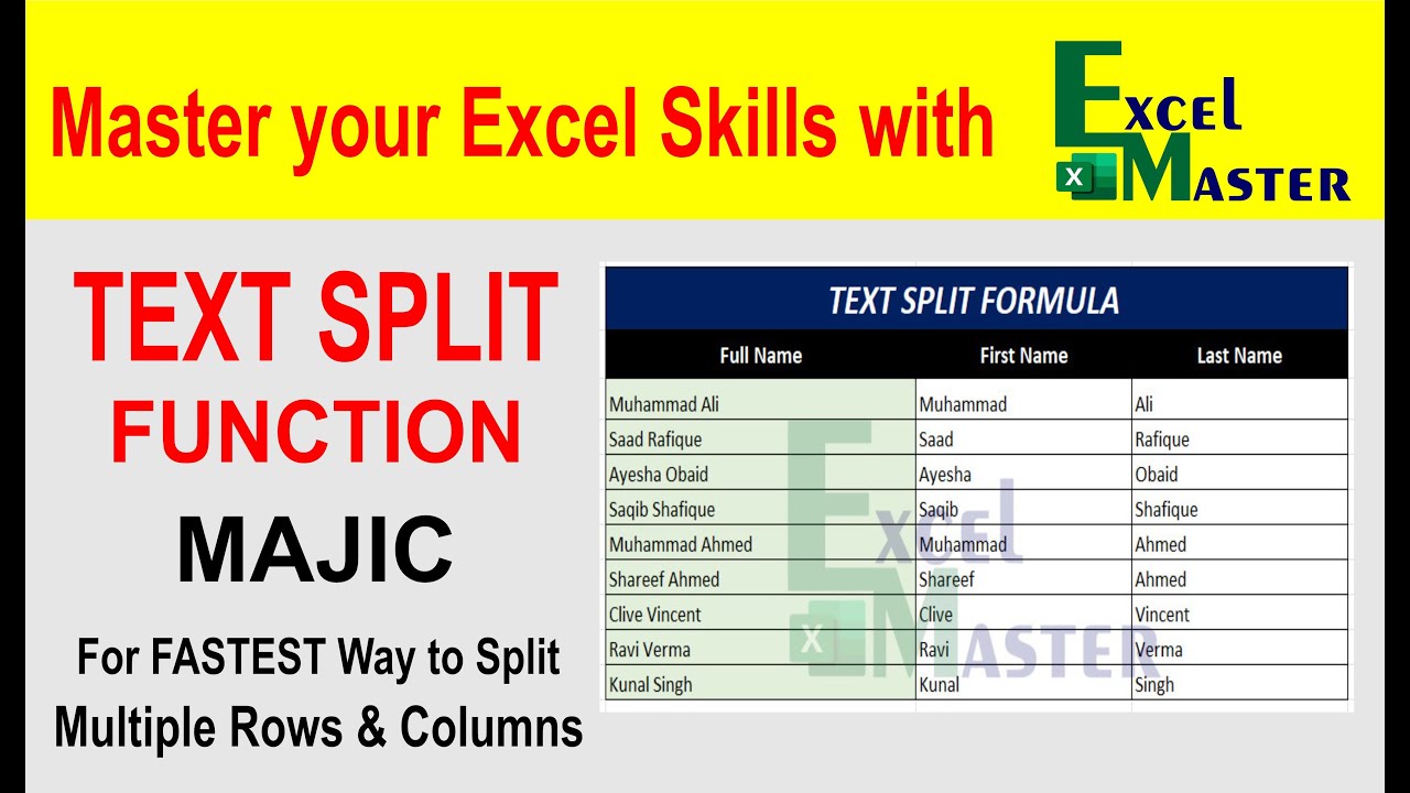 How We Can Use TEXT SPLIT FORMULA In EXCEL In A Magical Way To Save how-we-can-use-text-split-formula-in-excel-in-a-magical-way-to-save