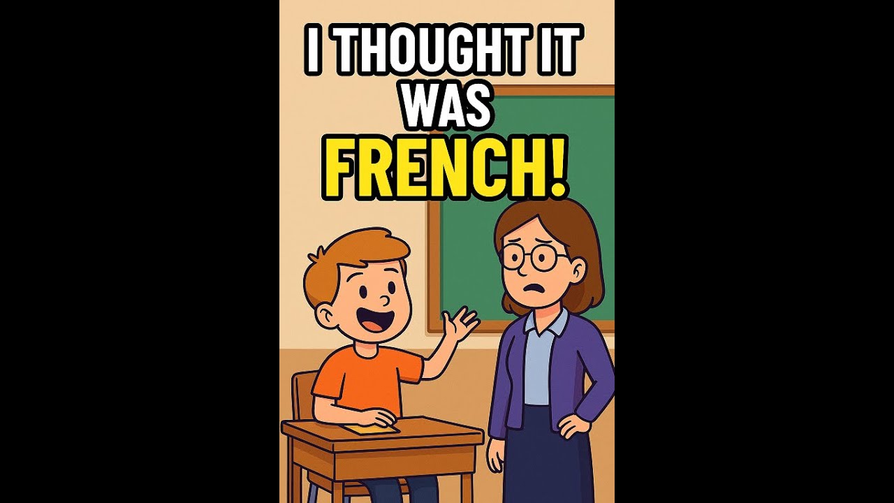 When Bad Words Become French: A Hilarious Classroom Misunderstanding ...