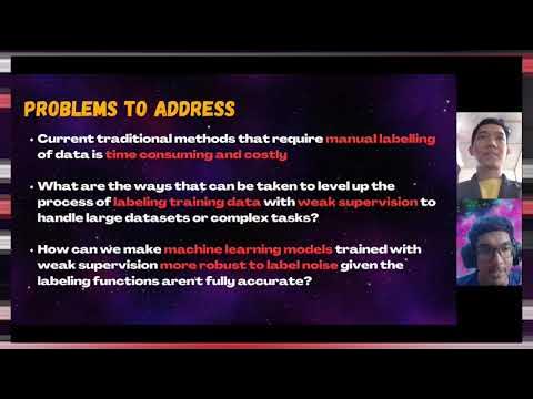 WIH2001 - G5T1 - Snorkel : Rapid Training Data Creation With Weak Supervision. - YouTube