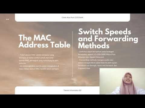 CCNA: ITN MODUL 7 ETHERNET SWITCHING Cindy Alya Putri 22533644 Ti3D - YouTube