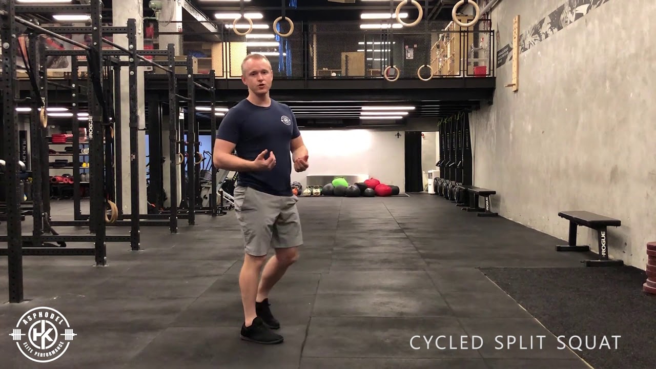 Cycled Split Squat Jump - YouTube