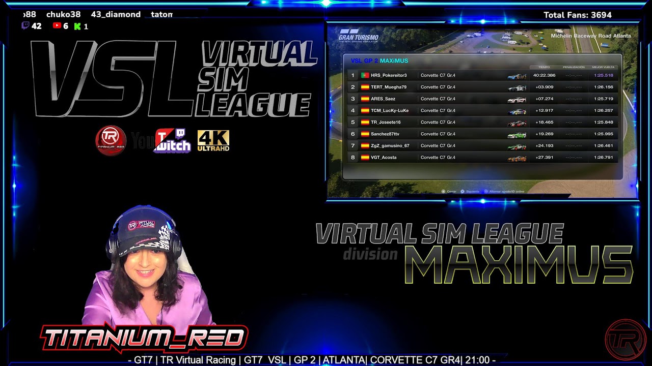 GT7 | TR Virtual Racing | GT7 VSL | GP 2 | ATLANTA | CORVETTE C7 GR4 ...