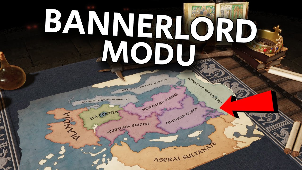 BANNERLORD AMA CRUSADER 3 MODU OLARAK ! Calradian Kings - YouTube