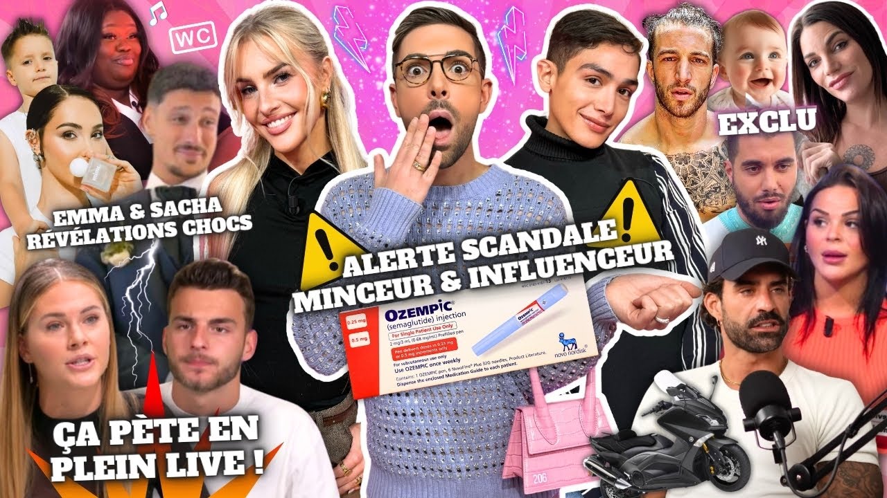 AJA206 - Emma révélations Sacha, Simon & Cassandra pètent un câble en ...