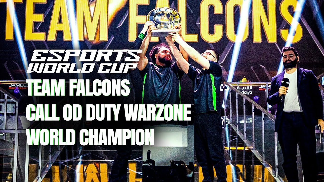 EWC 2024 Call of Duty Warzone World Champion Team Falcons । Esports ...