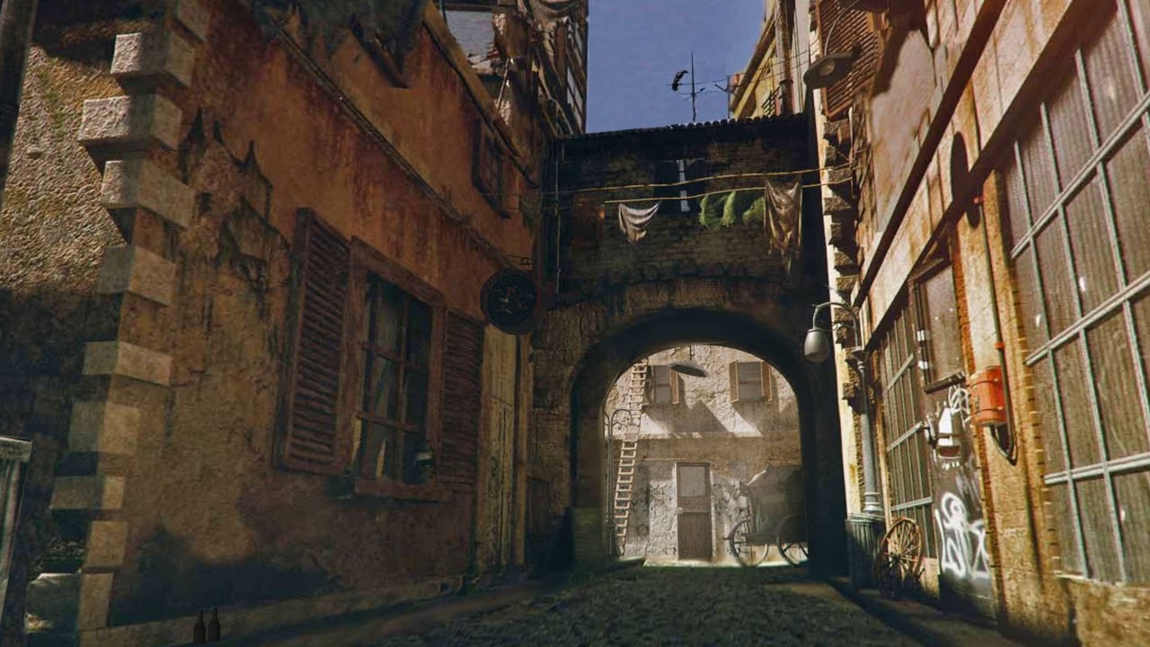 Matte Painting Projection - YouTube