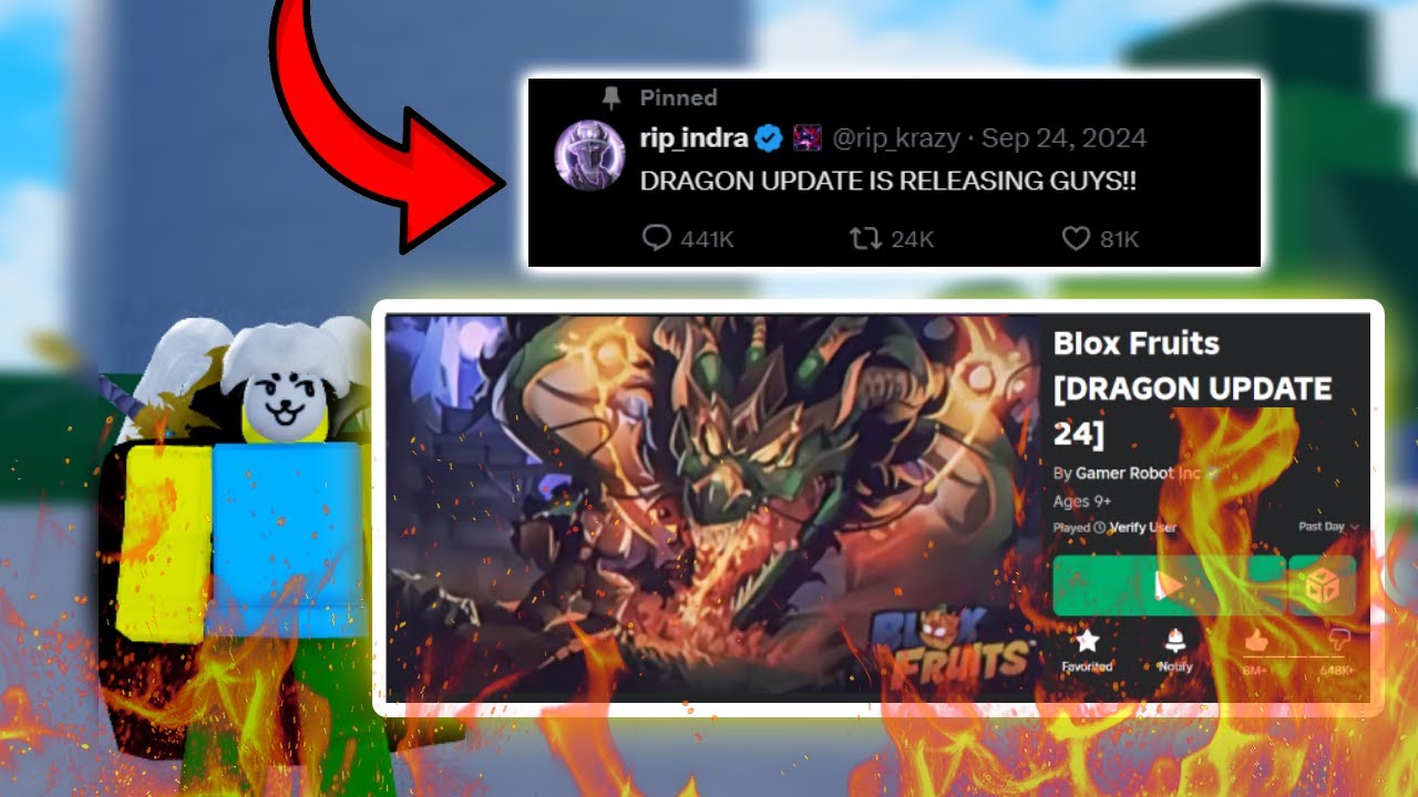 Blox Fruits NEW Dragon Rework NEWS! New Leaks, Trailer & Release Date ...