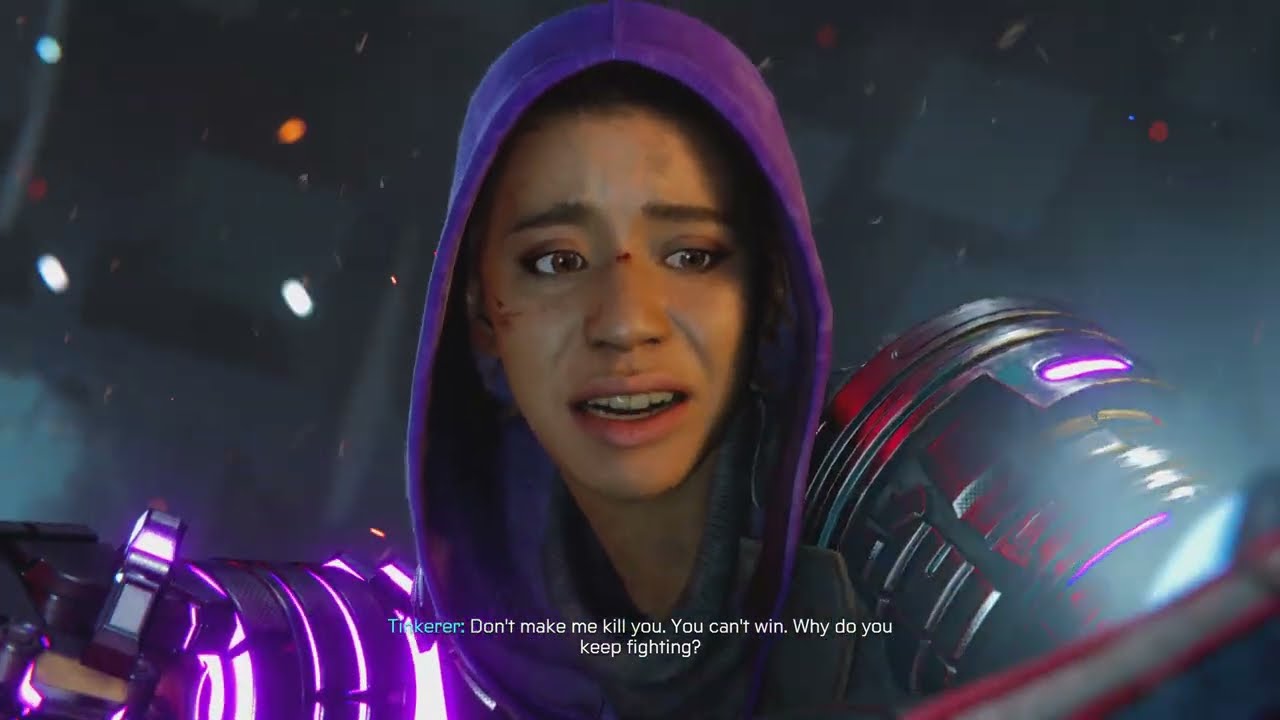 Marvel's Spider-Man: Miles Morales: Last Fight Scene - YouTube