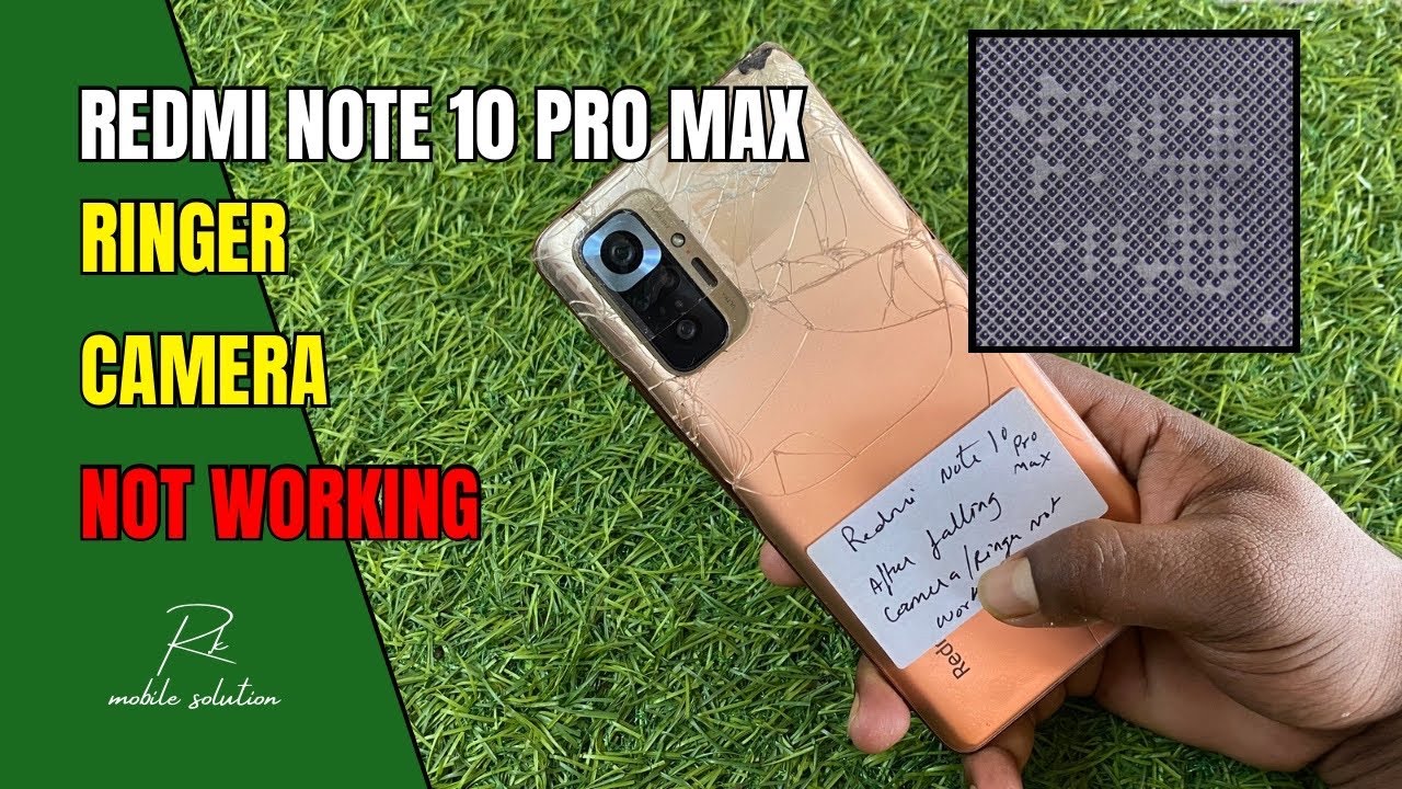 REDMI NOTE 10 PRO MAX RINGER AND CAMERA 📸 NOT WORKING SOLUTION - YouTube