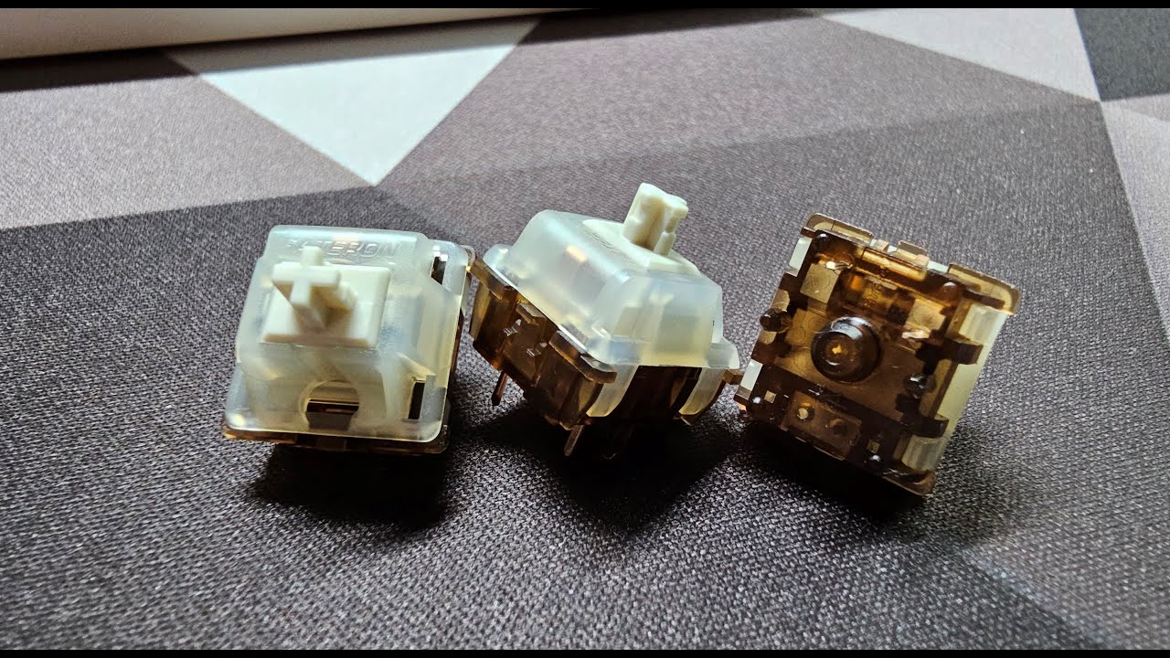 Punkshoo x Gateron Root Beer Float Early Prototype Sample Switches ...