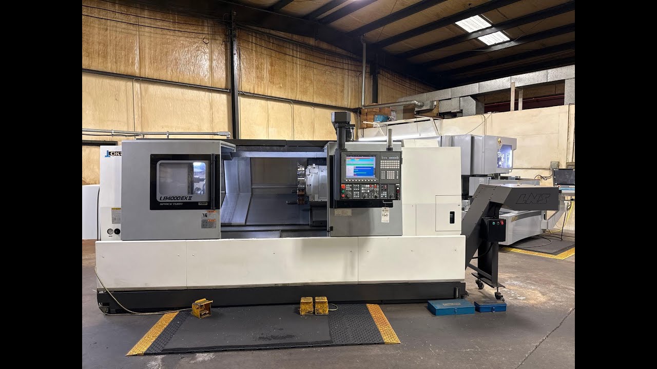 CNC Machine Shop Retirement Sale - Lot 160: 2015 OKUMA LB4000 EXII BB ...