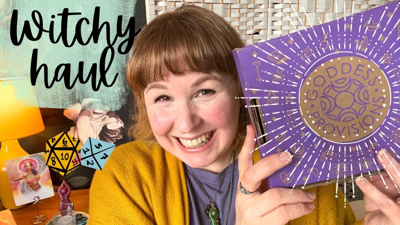 Witchy Haul & Unboxing 🌟 Goddess Provisions Box April 2023 - YouTube