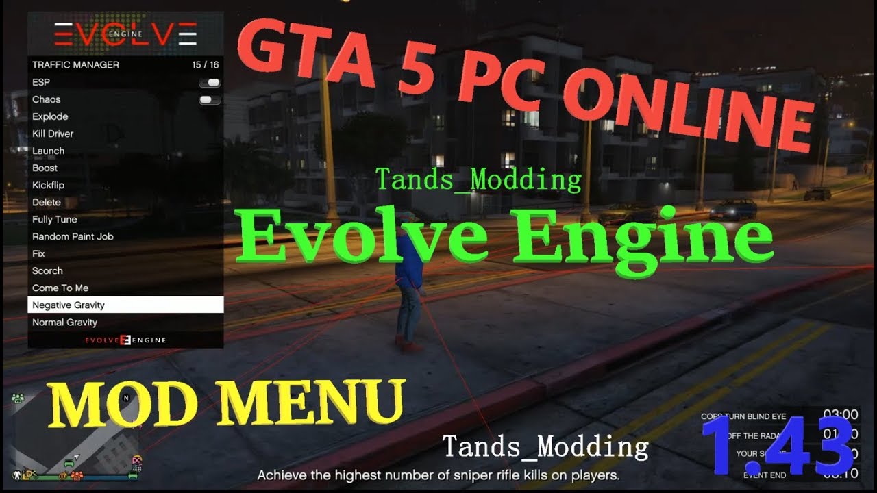 {PC} GTA 5 Evolve Engine ONLINE MENU!!! Official Trailer - YouTube