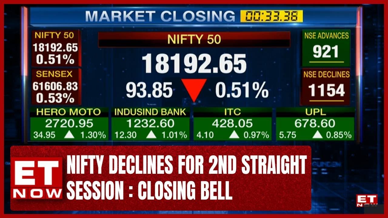 Nifty Hits 1 Week Low, Declines For 2nd Straight Session | Stock Market ...