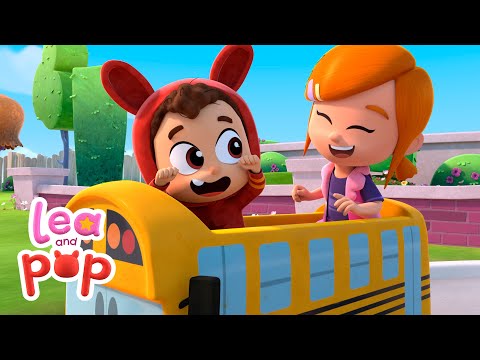 The Wheels on the Bus plus more Baby Songs with Lea and Pop