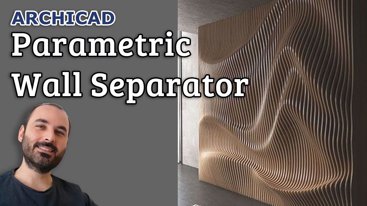 Parametric Wall Seperator in Archicad Tutorial - YouTube