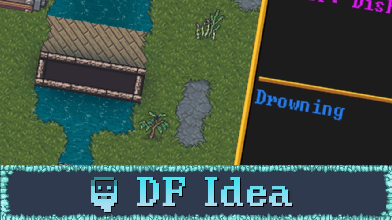 Teaching the Dwarves to Swim | Dwarf Fortress Idea - YouTube