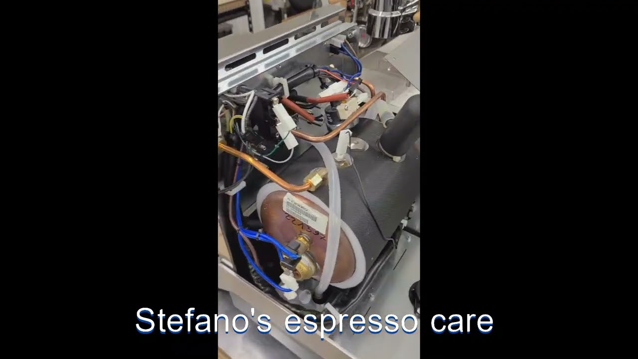Elektra Espresso Machine Verve Mini inside look part.1 - YouTube