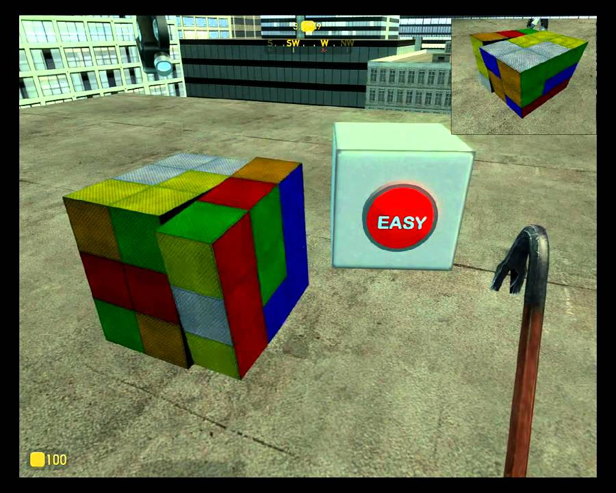 Gmod E2 Rubik's Cube - YouTube