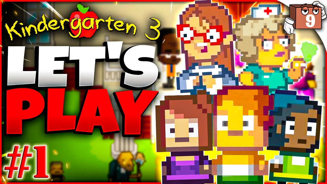 STILL CAN'T READ | Let's play Kindergarten 3 - part 1 | caramida9 - YouTube