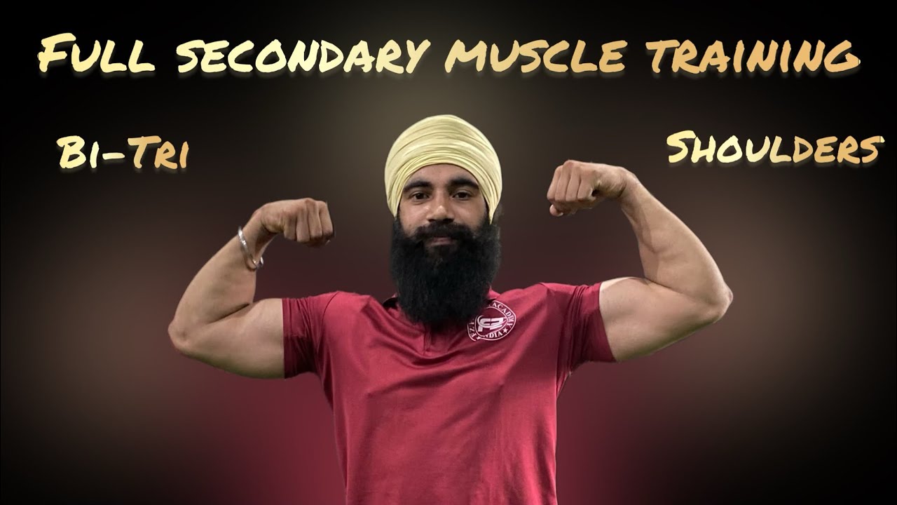 Training all secondary muscles together ! Best split to train all small ...