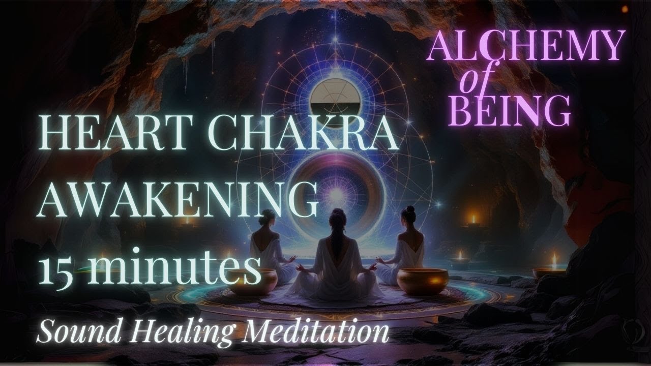 Heart Chakra Awakening A 15 Minute Sound Journey - YouTube
