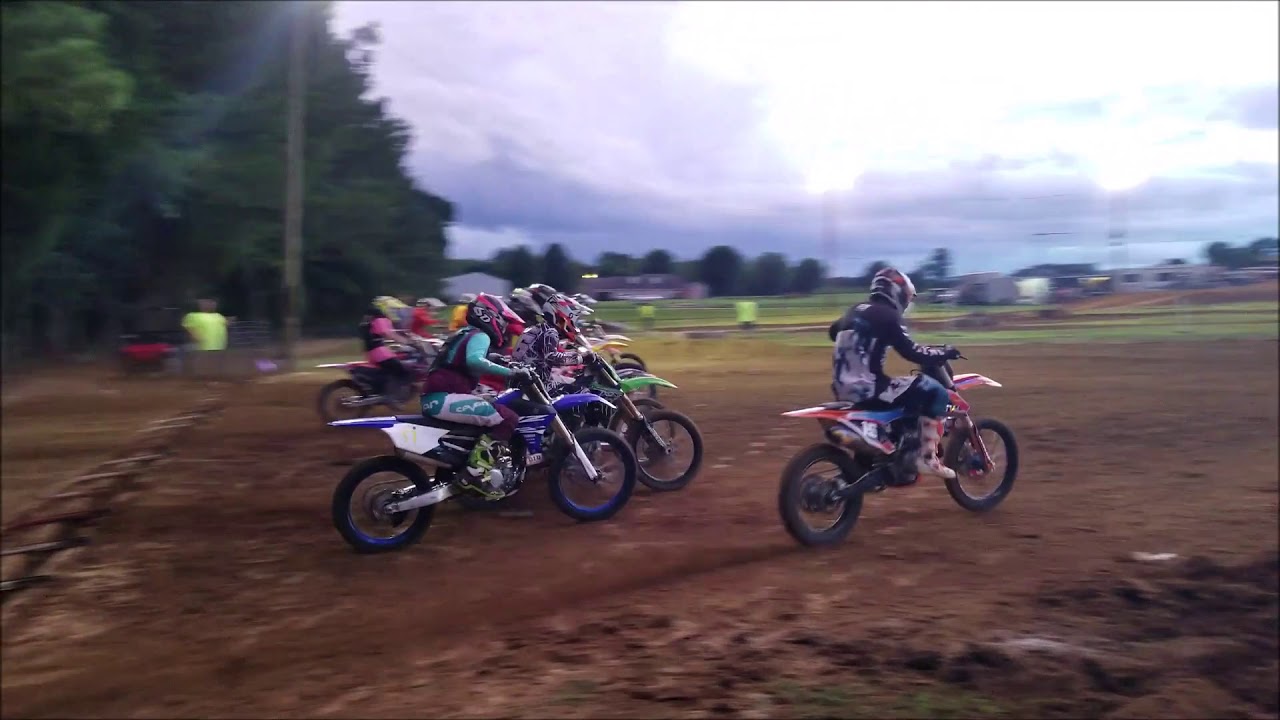 Powerline Supercross July 2019 - 450 Novice / 25 Plus - YouTube