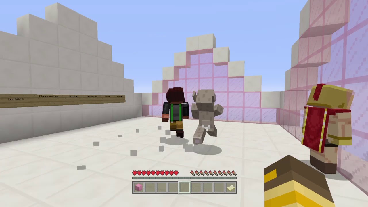 Minecraft loup garou UHC #1 NOUVEAU AMI ET ROLE - YouTube