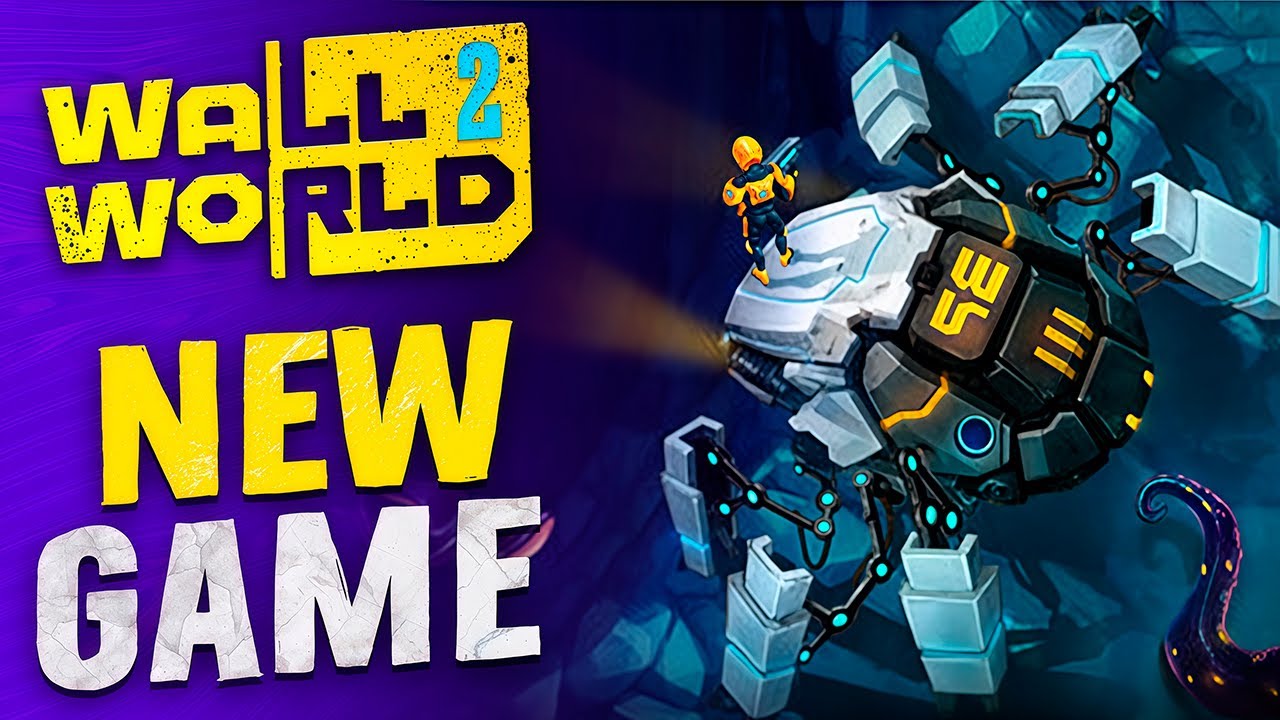 THIS MINING GAME IS INCREDIBLE!!! Wall World 2 - YouTube