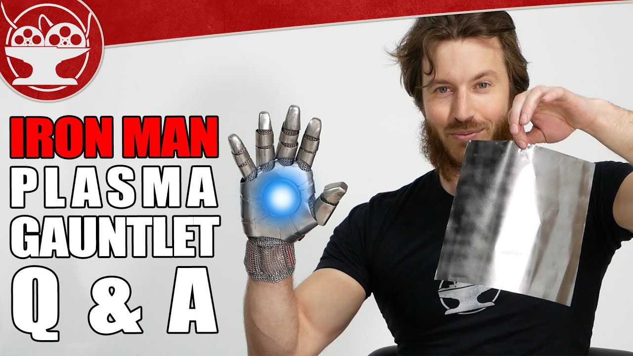 How We Made Iron Man's Plasma Gauntlet! (Q&A #3) - YouTube