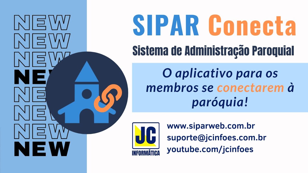 SIPAR Conecta - App para os membros se conectarem à paróquia - YouTube