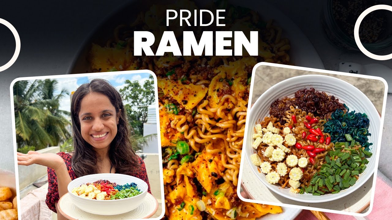 Rainbow 🌈 Ramen Recipe | Pride Ramen - YouTube