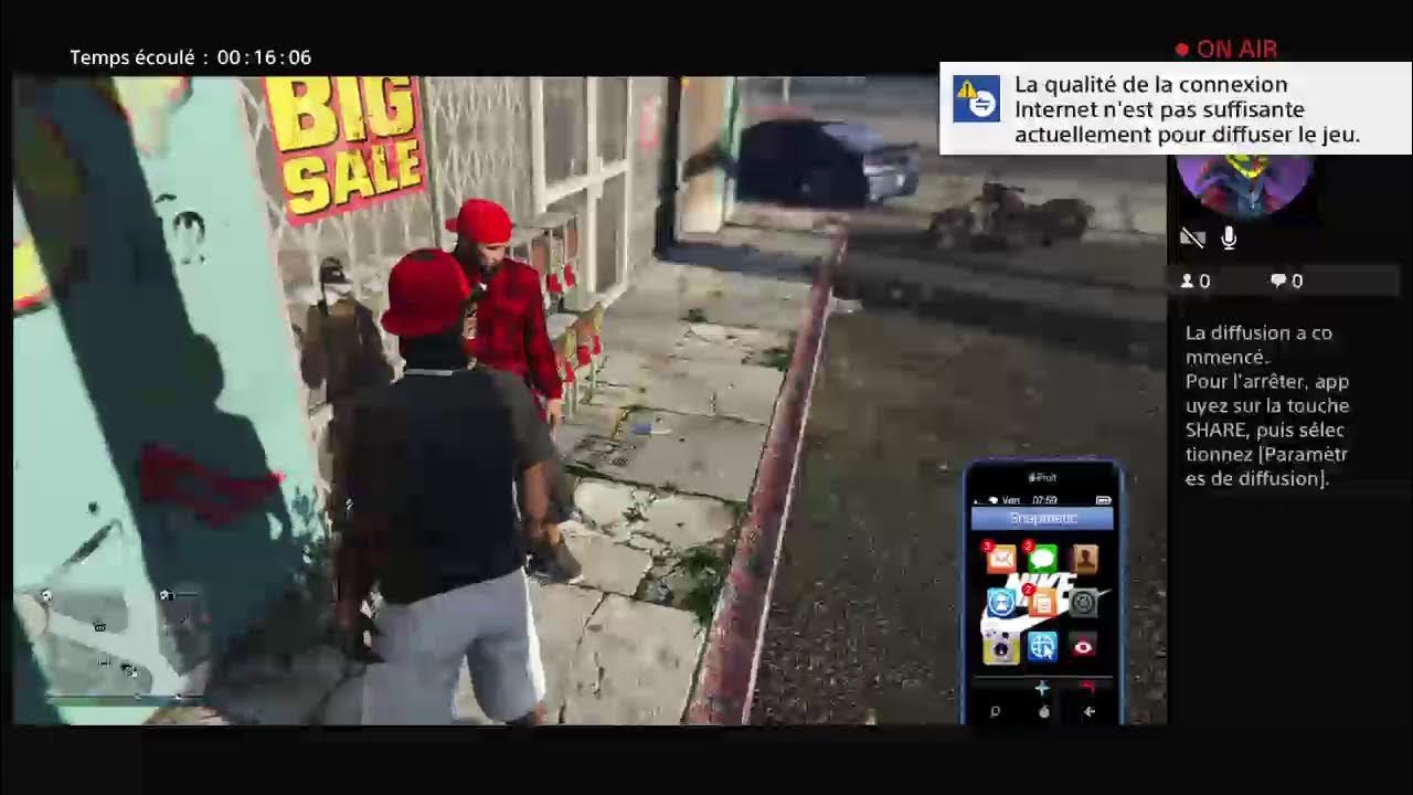 LIVE GTA RP PS4/PS5 SANS DISCORD SESSION AMIS VENEZ - YouTube