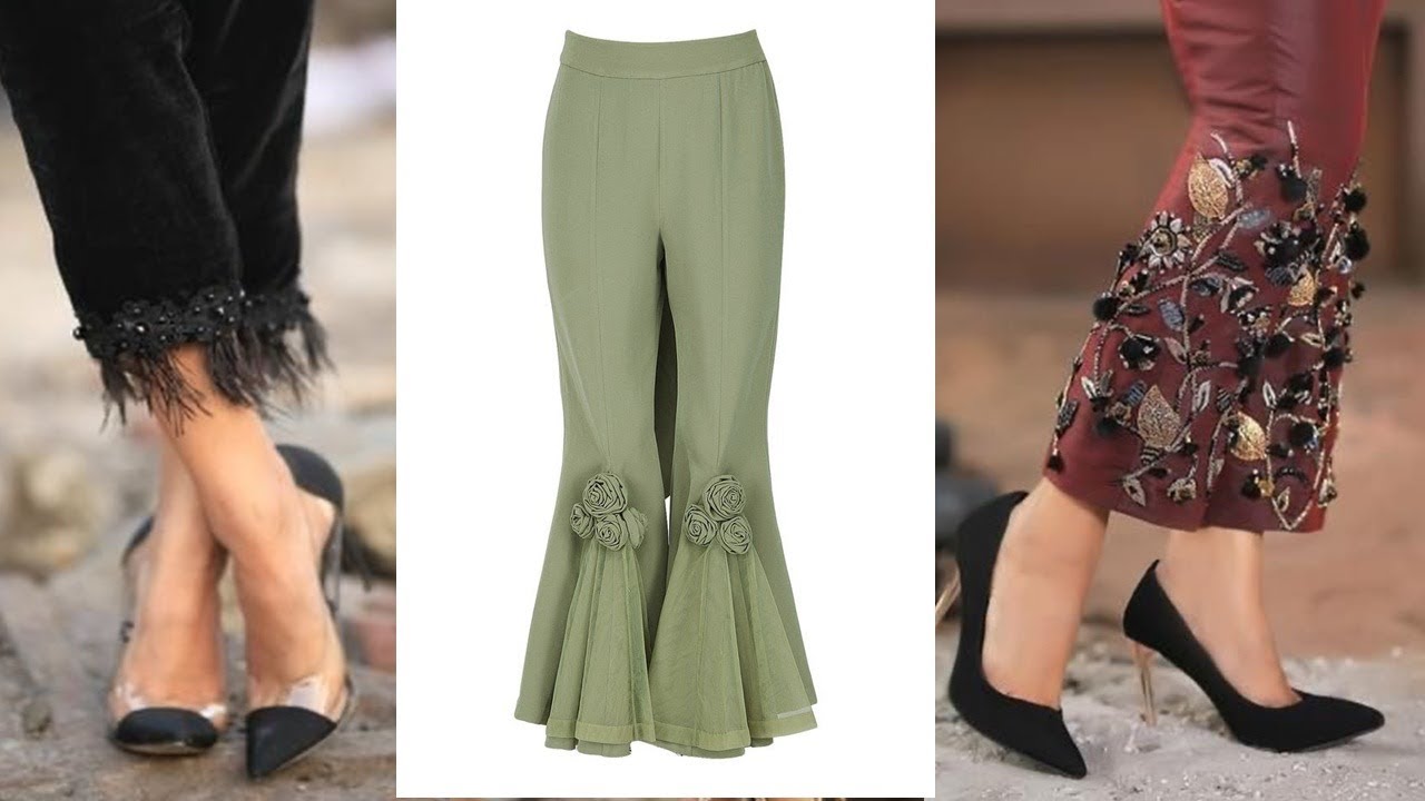 Palazzo Pant Designs || Designer Palazzo Designs And Patterns - YouTube